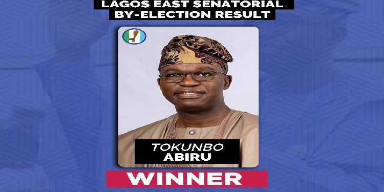 Apc Candidate Tokunbo Abiru Wins Lagos East Senatorial District By